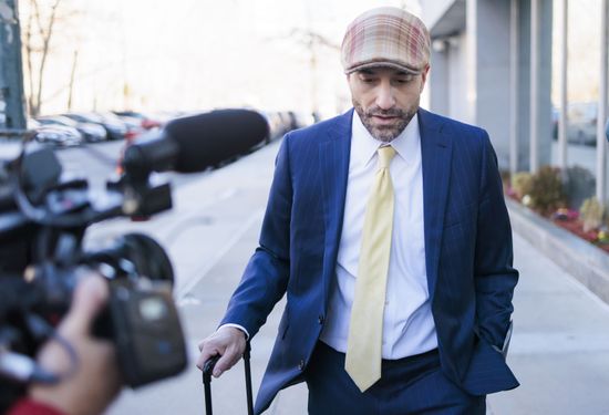 Attorney Cesar De Castro Arrives Court Editorial Stock Photo - Stock ...
