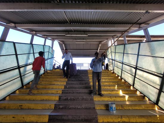 Beautification Work Progress Pune Railway Station Editorial Stock Photo ...