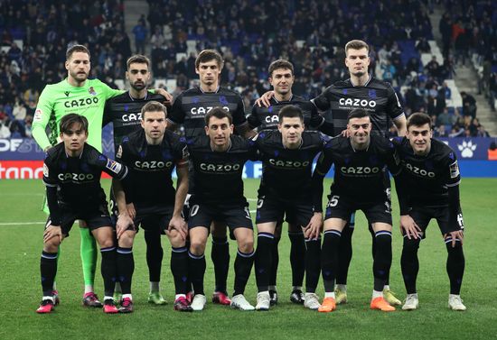 Real Sociedad Team During Match Between Editorial Stock Photo - Stock ...