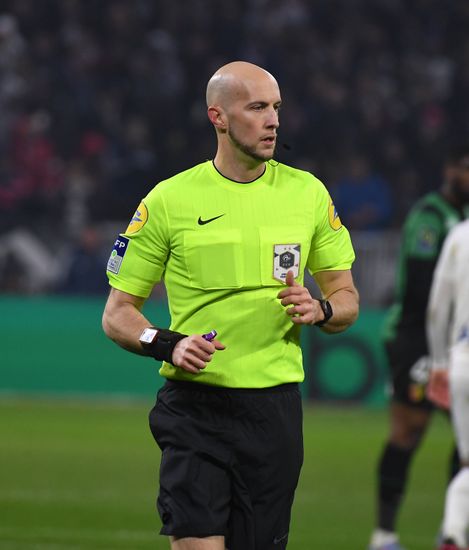French Referee Wattellier Eric During French Editorial Stock Photo ...