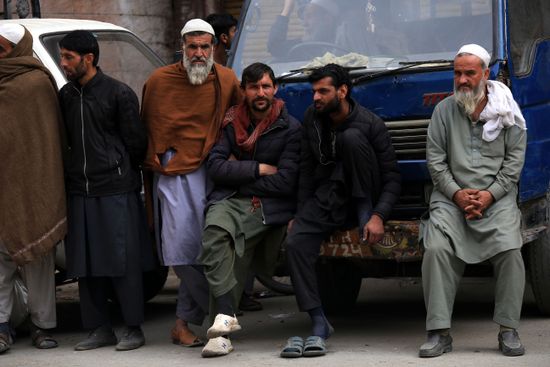 Pakistani Laborers Who Work On Daily Editorial Stock Photo - Stock ...