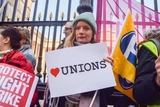Pcs Public Commercial Services Union Member Editorial Stock Photo ...