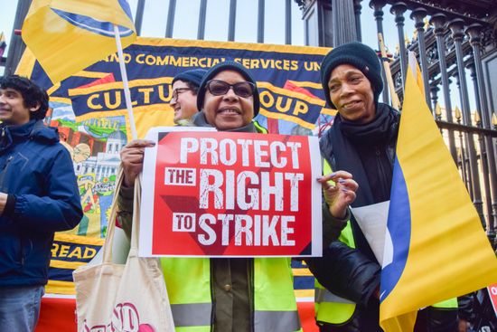Pcs Public Commercial Services Union Member Editorial Stock Photo ...