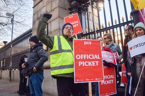 Pcs Public Commercial Services Union Member Editorial Stock Photo ...