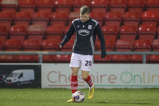 Crewe Alexandra Forward Elliot Nevitt 20 Editorial Stock Photo - Stock ...