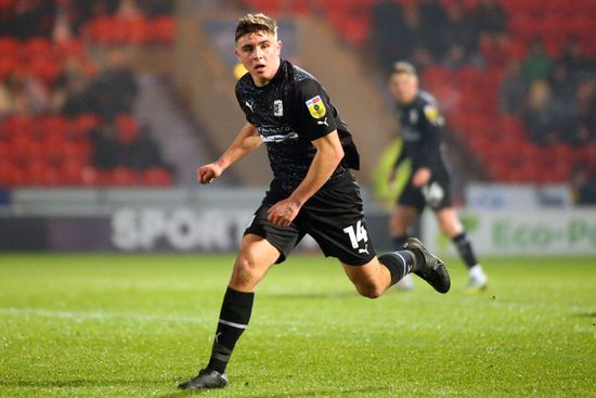 Barrow Midfielder Harrison Neal 14 During Editorial Stock Photo - Stock ...