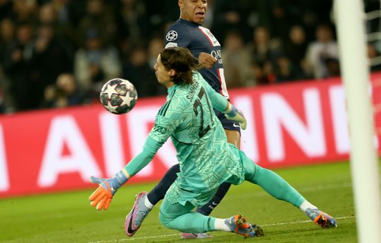 Kylian Mbappe Back Psg Action Against Editorial Stock Photo - Stock ...