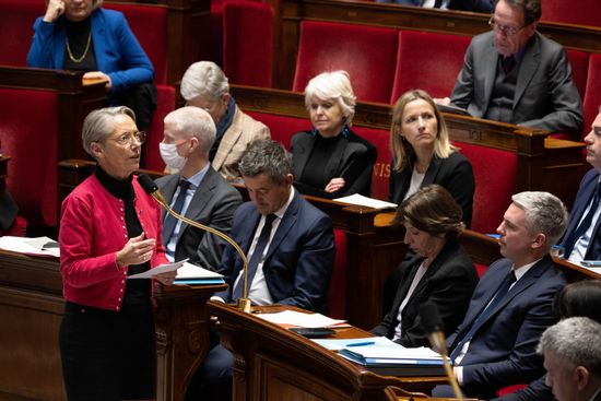 French Prime Minister Elisabeth Borne French Editorial Stock Photo ...