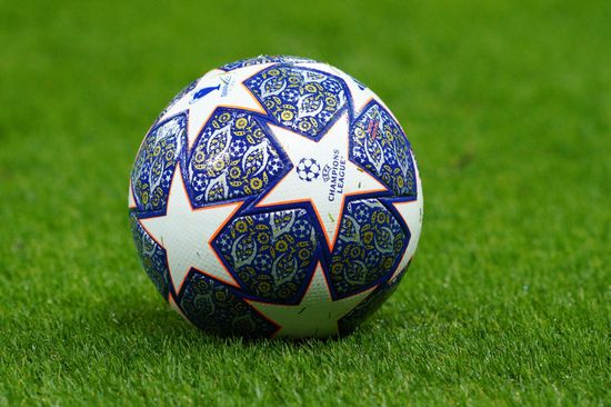 Uefa Champions League Official Ball Seen Editorial Stock Photo - Stock ...