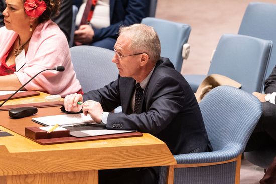 Csaba Korosi President 77th General Assembly Editorial Stock Photo ...