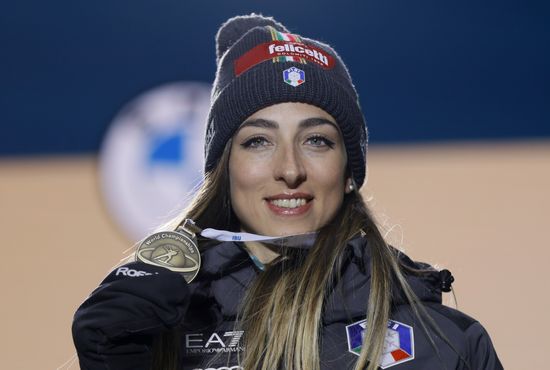 Third Placed Lisa Vittozzi Italy Celebrates Editorial Stock Photo ...