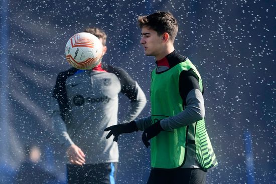 Fc Barcelona Player Gabi Participates His Editorial Stock Photo - Stock ...