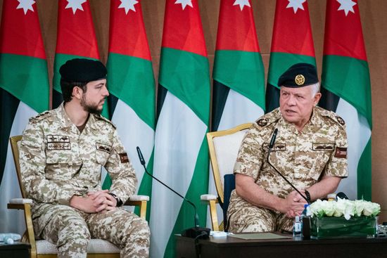 Jordans King Abdullah Ii Meets Military Editorial Stock Photo - Stock ...