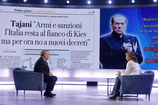 Rome Italy Politics Antonio Tjani Guest Editorial Stock Photo - Stock ...