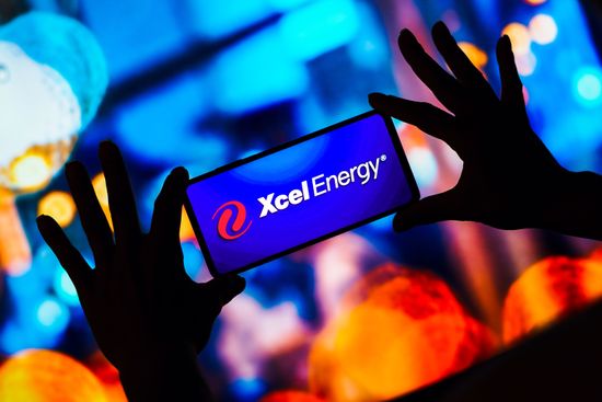 This Photo Illustration Xcel Energy Logo Editorial Stock Photo - Stock ...