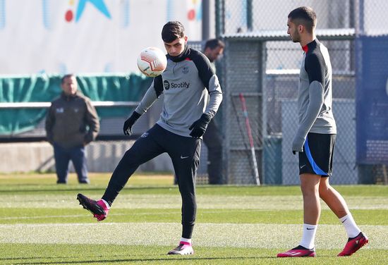 Pedri During Training Session Held Ciutat Editorial Stock Photo - Stock ...