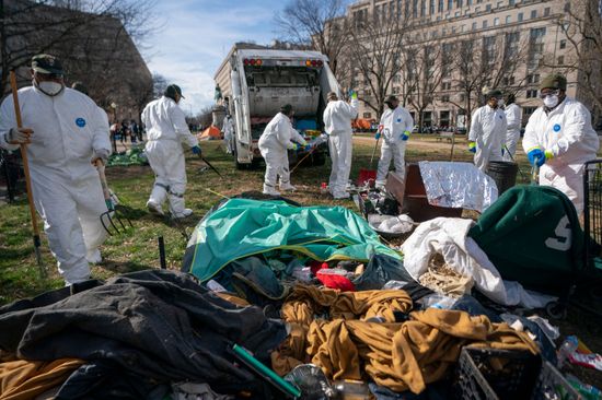 Members National Park Service Cleanup Crew Editorial Stock Photo ...