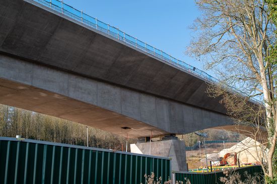 Hs2 High Speed Rail 2 Colne Editorial Stock Photo - Stock Image ...