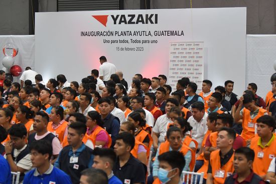 People Attend Inauguration New Yazaki Factory Editorial Stock Photo ...