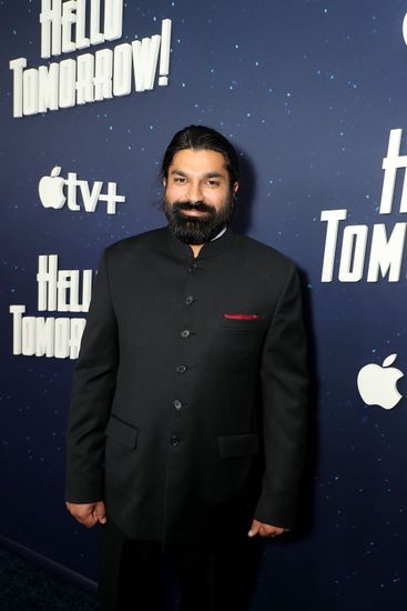 Amit Bhalla Cocreator Exec Producer Coshowrunner Editorial Stock Photo ...