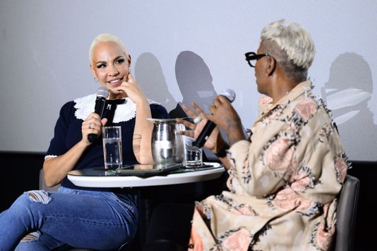 Amanda Brugel Maxine Bailey Editorial Stock Photo - Stock Image ...