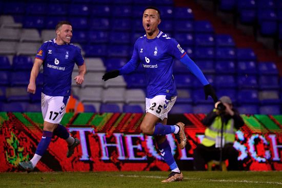 Alex Reid Oldham Athletic Association Football Editorial Stock Photo ...