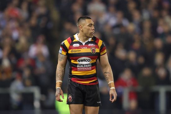 Ken Sio Salford Red Devils Editorial Stock Photo - Stock Image ...