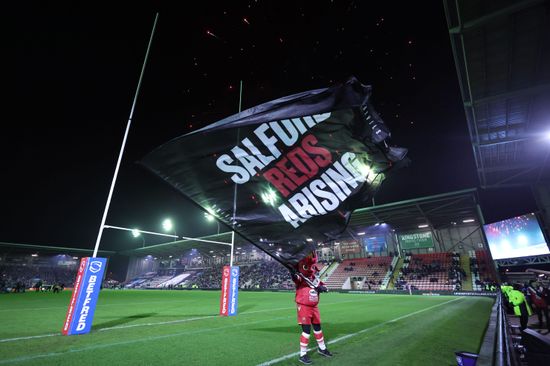 Teh Salford Red Devils Mascot Waves Editorial Stock Photo - Stock Image ...