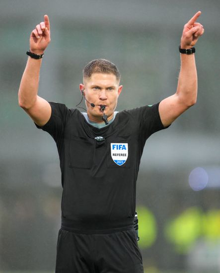 Referee David Dickinson Makes Var Gesture Editorial Stock Photo - Stock ...