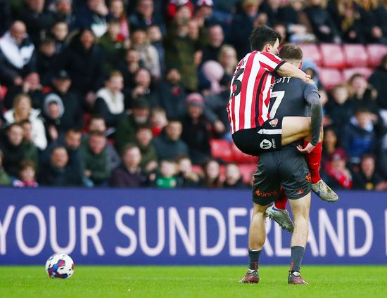 Luke Onien Sunderland On Back Alex Editorial Stock Photo - Stock Image ...