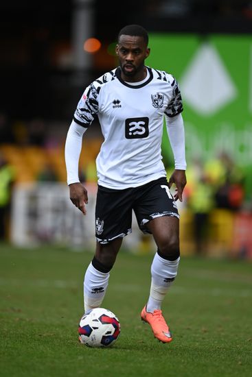 Gavin Massey Port Vale Editorial Stock Photo - Stock Image | Shutterstock