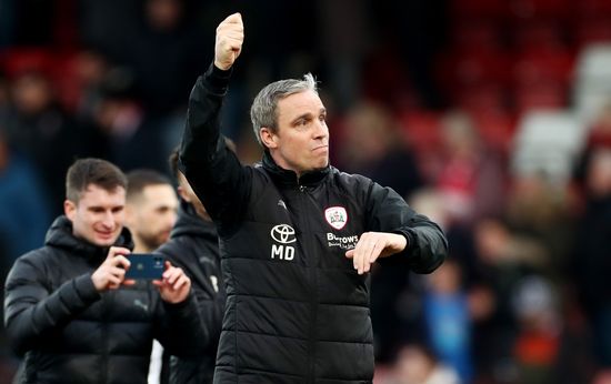 Barnsley Manager Michael Duff Celebrates Full Editorial Stock Photo ...