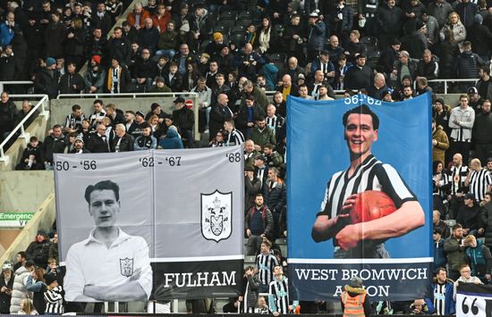 Newcastle United Fans Fly Flags Celebrate Editorial Stock Photo - Stock ...