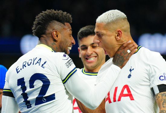 Emerson Tottenham Hotspur Celebrates Scoring Opening Editorial Stock ...