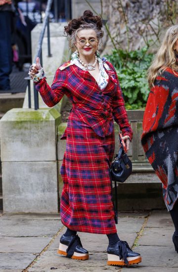 Helena Bonham Carter Family Friends Celebrities Editorial Stock Photo ...