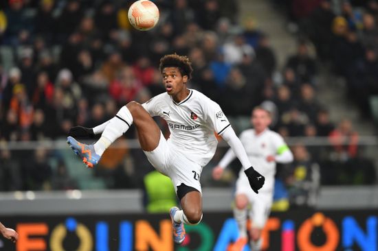 Warmed Omari Renneseyes Action During Uefa Editorial Stock Photo ...