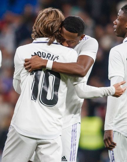 Luka Modric Real Madrid Celebrate Goal Editorial Stock Photo - Stock ...