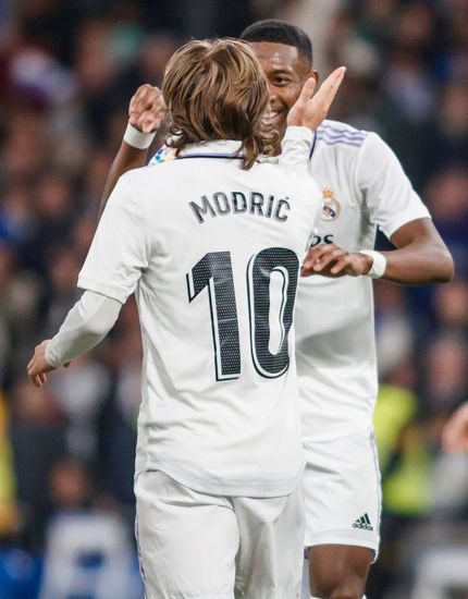Luka Modric Real Madrid Celebrate Goal Editorial Stock Photo - Stock ...