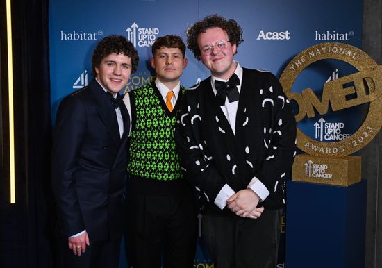 Dylan Llewellyn Jonathan Pointing Jack Rooke Editorial Stock Photo ...