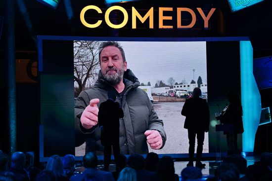 Outstanding Male Comedy Entertainment Performer Lee Editorial Stock ...