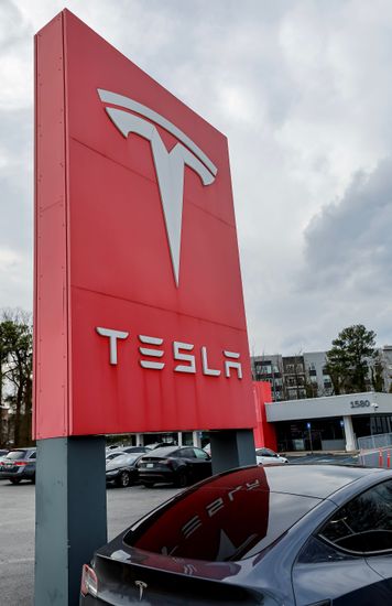 Tesla Automobile Dealership Decatur Georgia Usa Editorial Stock Photo ...