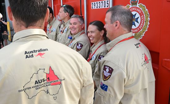 Members Queensland Fire Emergency Services Qfes Editorial Stock Photo ...