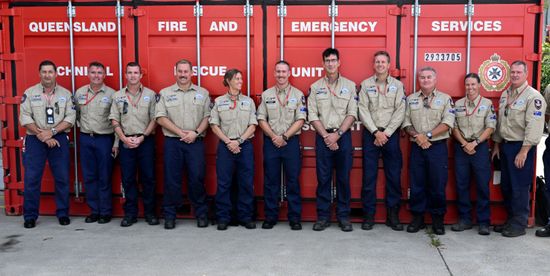 Members Queensland Fire Emergency Services Qfes Editorial Stock Photo ...