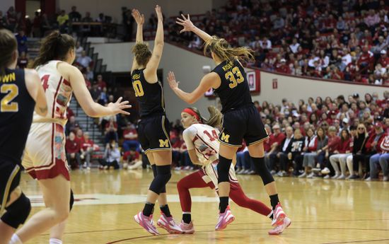 Indiana Hoosiers Guard Sara Scalia 14 Editorial Stock Photo - Stock ...