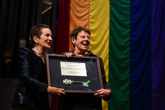 Gay Rights Activist 78er Robyn Kennedy Editorial Stock Photo - Stock ...