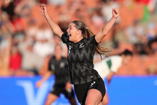 Gabi Rennie New Zealand Celebrates Goal Editorial Stock Photo - Stock ...