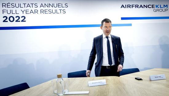 Paris Benjamin Smith Ceo Air Franceklm Editorial Stock Photo - Stock ...