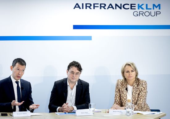 Paris Benjamin Smith Ceo Air Franceklm Editorial Stock Photo - Stock ...