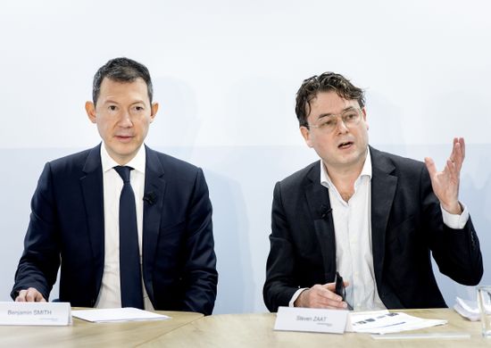 Paris Benjamin Smith Ceo Air Franceklm Editorial Stock Photo - Stock ...
