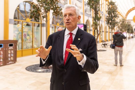 Pairi Daiza Founder Ceo Eric Domb Editorial Stock Photo - Stock Image ...